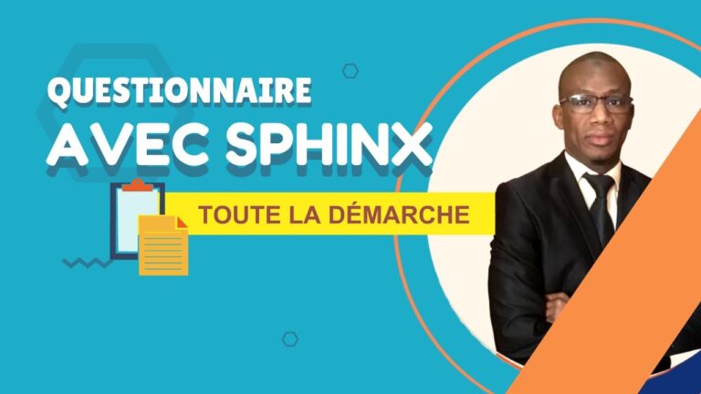 Formation initiation au logiciel sphinx : 6 vidéos gratuites